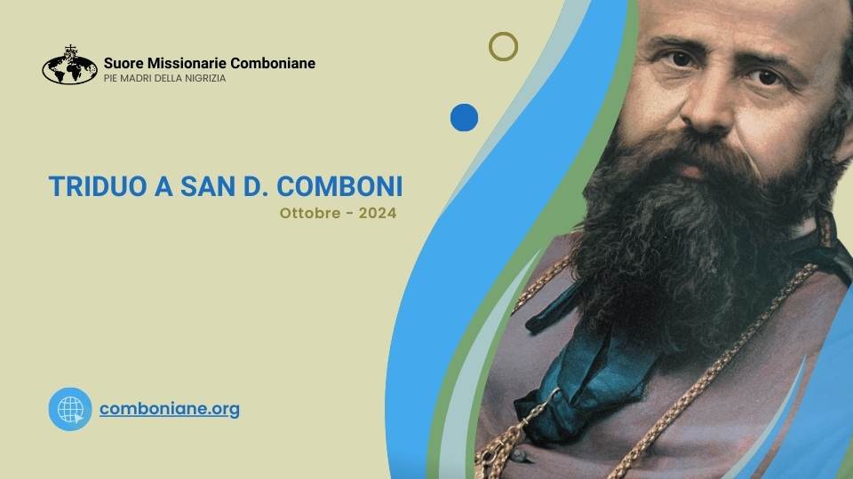 Invito al Triduo in memoria di San Daniele Comboni